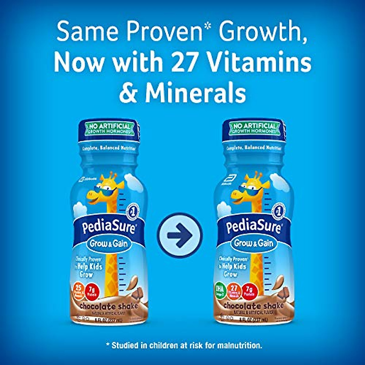 PediaSure Nutrition Shake, Chocolate, 8 Fl Oz (pack of 6)