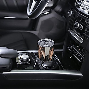 OAEWRE Gong Actors Yoo Stainless Steel Mug Insulated Tumbler Coffee Mugs with Lids and Straw Double Wall Vacuum Cup 20oz