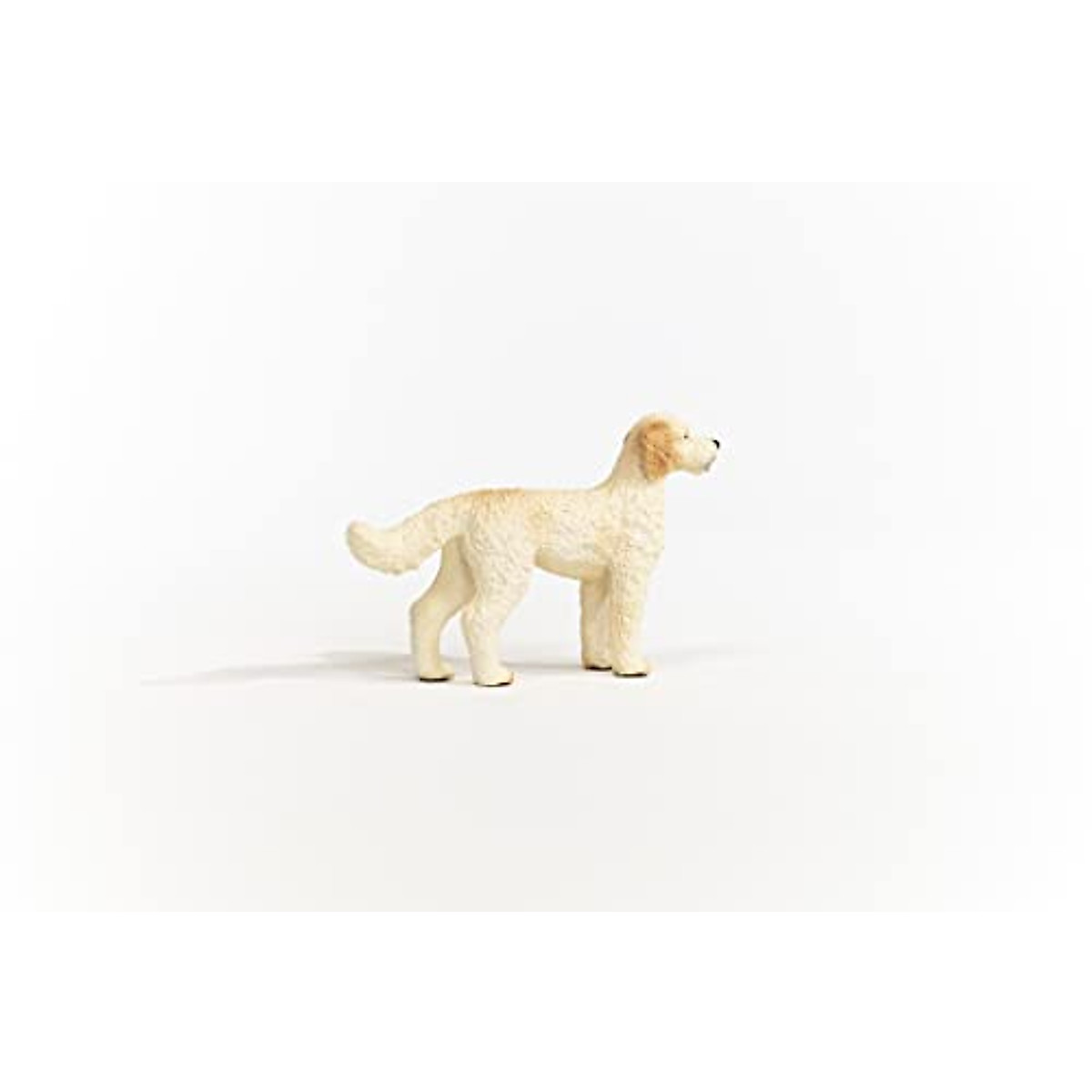 Schleich Farm World Goldendoodle Dog Figurine - Highly Detailed and Durable Animal Toy, Fun and Educational Play for Boys and Girls, Gift for Kids Ages 3+