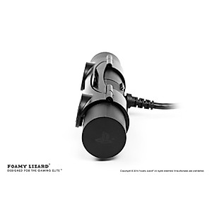 Privacy Shield for Playstation 4 Camera v2.0 by Foamy Lizard ® Protective Concealing Lens Cover for 2016 PS4 Console Camera 2.0 Sensor (NOT compatible with OLD rectangular camera, CAMERA NOT INCLUDED)