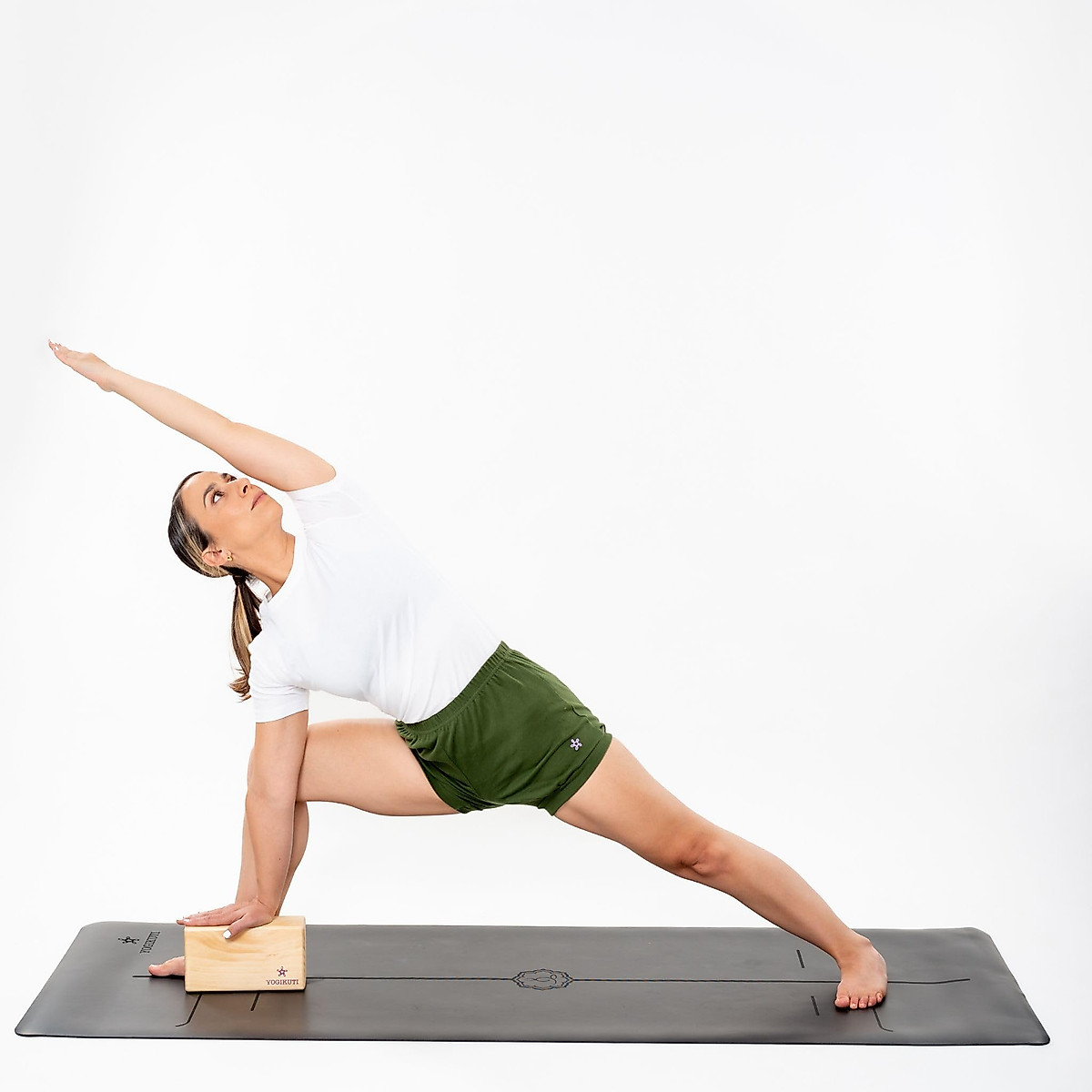 Yoga Block Solid, Pune Yogikuti Solid Wooden Yoga Block, Yoga accessories, Block for Yoga