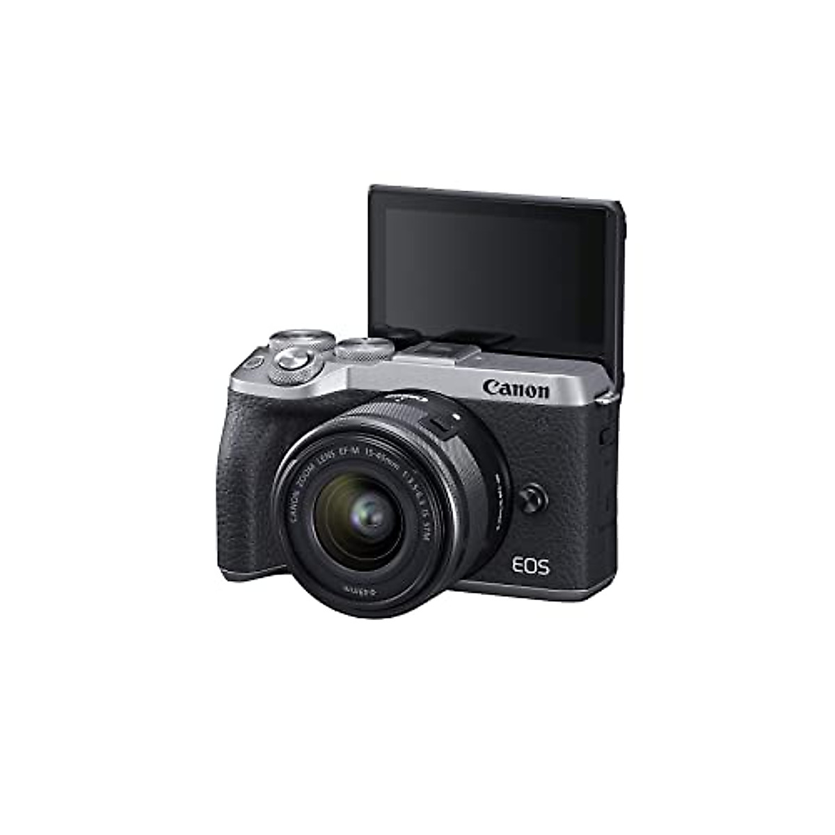 Canon EOS M6 Mark II Mirrorless Camera with EF-M 15-45mm Lens 612C011