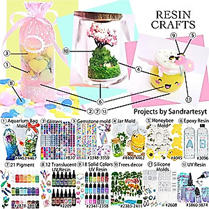 Jar Resin Molds Silicone, Storage Container Epoxy Casting Kits Set of 7