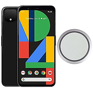 Google Pixel 4 XL (128GB, 6GB) 6.3" 90Hz OLED, IP68 Water Resistant, Snapdragon 855, Fully Unlocked (T-Mobile, Verizon, AT&T, GoogleFi) (w/Fast Wireless Charging Pad, Black) (Renewed)