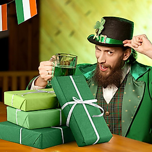 Bouiexye 60 Sheets Green Tissue Paper Multicolor Tissue Paper Bulk Gift Wrapping for DIY Art Craft Floral Birthday Baby Shower Party Festival