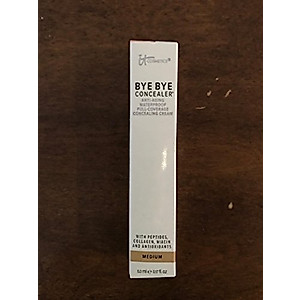It Cosmetics Bye Bye Concealer Anti-Aging, .17 Fl Oz, Medium