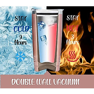 Onebttl Dental Gifts for Dental Hygienist on National Dental Hygienists Week, Birthday and Christmas, 20oz Insulated Stainless Steel Tumbler - LOVE YOUR DENTAL HYGIENIST