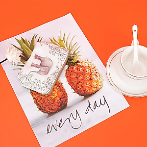 Women and Girls Cute Fashion Coin Purse Wallet Bag Change Pouch Key Holder (Forest Elephant)