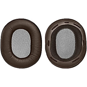 MDR-1A Earpads Replaceable Earmuffs Ear Pad Ear Cushion Repair Parts are Compatible with Sony MDR-1A/1A-DAC /1A-BT Headphones（Dark Brown）