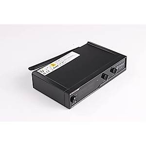 D Debra Audio VM302 VHF Wireless Microphone System with Dual Handheld Mic Have XLR Interface for Home Karaoke Wedding Conference Speech (VM302)
