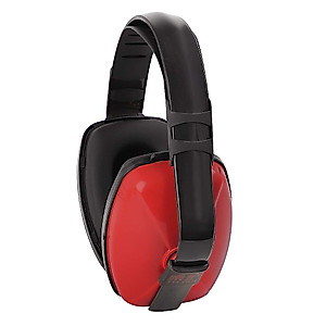 Anti-Noise Earmuffs Adjustable Shooter Target Hearing Protection Ear Protector Blocking Sound Reduction Shooting Hunting Defender Over The Head Ear Muff for Women Men Adults