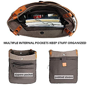 Tote Bag for Women Canvas Shoulder Handbag Casual Hobo Bag Convertible Backpack