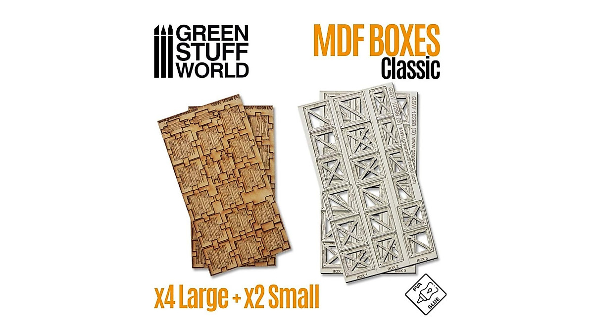Build Classic Wood Crates for Miniatures - Green Stuff World