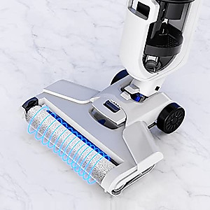 HAUSMEISTER Corded Multi-Surface Floor Washer Wet and Dry Vacuum with Brush Roller Self-Cleaning for Hard Floor and Carpet Digital Display Cleaner Included for pet Hair and Daily Messes