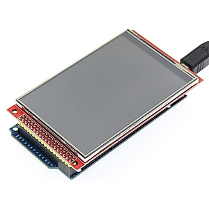 OSOYOO 3.95 Inches TFT Touch Screen SD Card Socket for Arduino Mega2560 (16 bit)