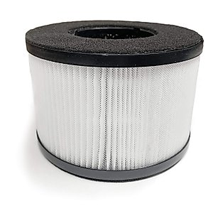 Nispira True HEPA Carbon Filter Replacement Compatible with Partu BS-03 HEPA Air Purifier, 1 Pack