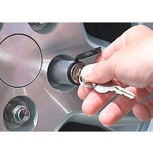 Heininger 6027 HitchMate Spare Tire Lock,Silver