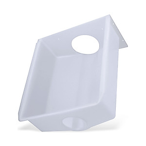 W10670845, WPW10670845 Refrigerator Ice Bucket Compatible with Whirlpool, Kenmore, kitchenaid, Amana Refrigerators, etc. Part Number: 2196091, 1115342, 1115372, 2152701, 2152702, etc.