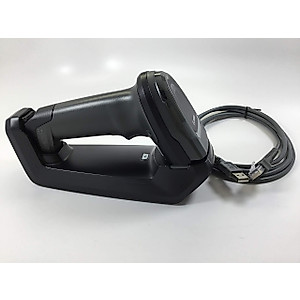 Zebra Symbol DS8178-SR (Upgraded Model of DS6878-SR) 2D/1D Wireless Bluetooth Barcode Scanner/Imager, Includes Cradle and Heavy-Duty Shielded 7FT USB Cable (CBA-U21-S07ZAR) (Renewed)