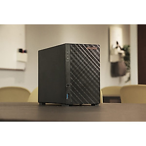 Asustor Drivestor 2 AS1102T - 2 Bay NAS, 1.4GHz Quad Core, Single 2.5GbE Port, 1GB RAM DDR4, Network Attached Storage, Personal Private Cloud (Diskless)