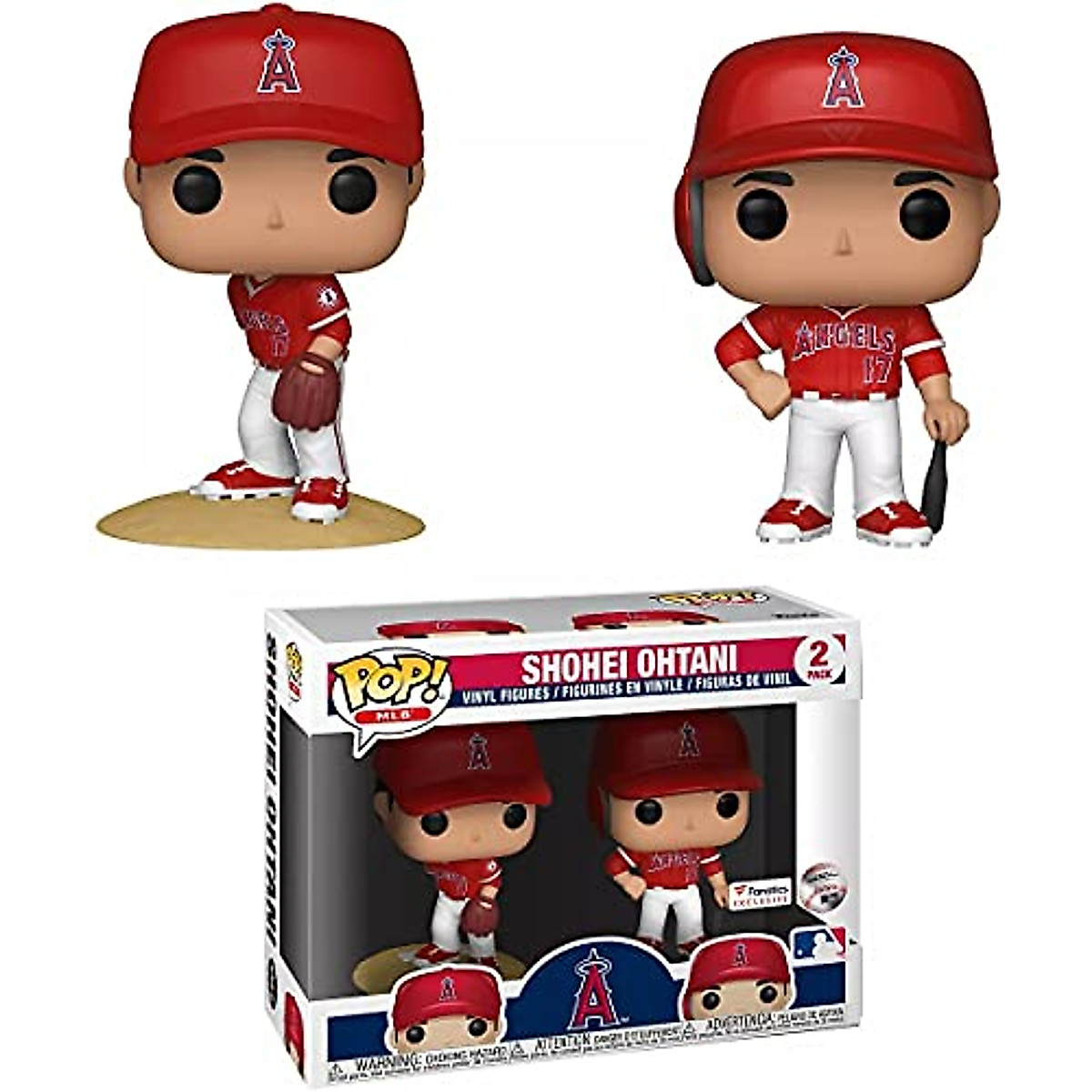 Funko 37977 POP Vinyl 2-Pack: MLB: Shohei Ohtani (New Jersey), Multi