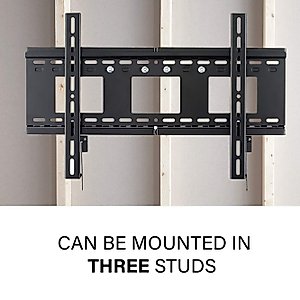 Sanus Premium Universal 3-Stud Heavy Duty Tilting Wall Mount For Large TVs - Fits 50"-120" Flat Screens - Low Profile - Easy Install - UL Tested For Safety -VMPL3-B1