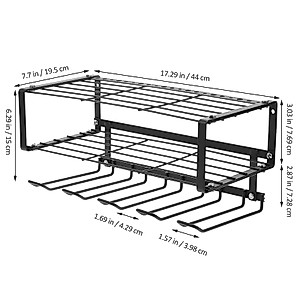 Angoily Electric Drill Storage Rack Power Tools Heavy Duty Shelves Hand Wisking Tool Electric Garage Organizer Drill Rack Taladros Inalambricos Drill Organizer Wall Mount Tool Organization