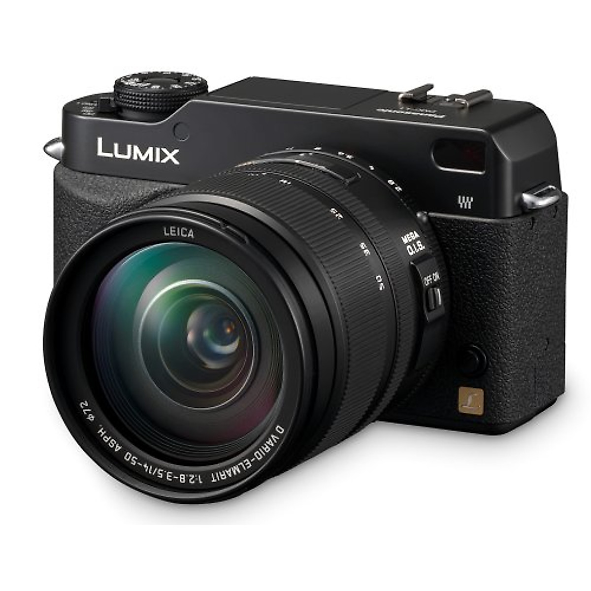 Panasonic DMC-L1 7.5MP Digital SLR Camera with Leica 14-50mm f2.8-3.5 Mega O.I.S. Lens
