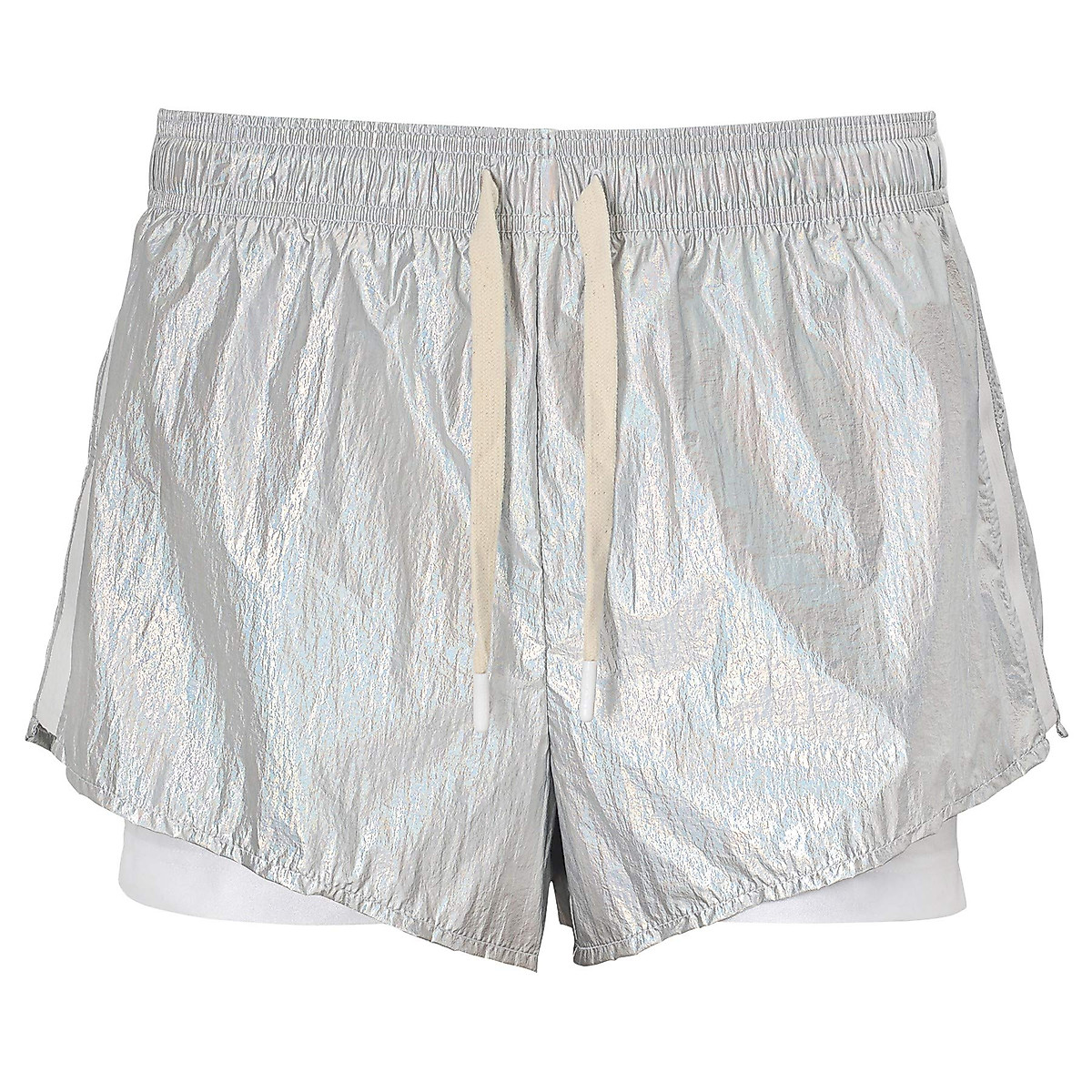 Umbro Shine Double Layer Short, White, S