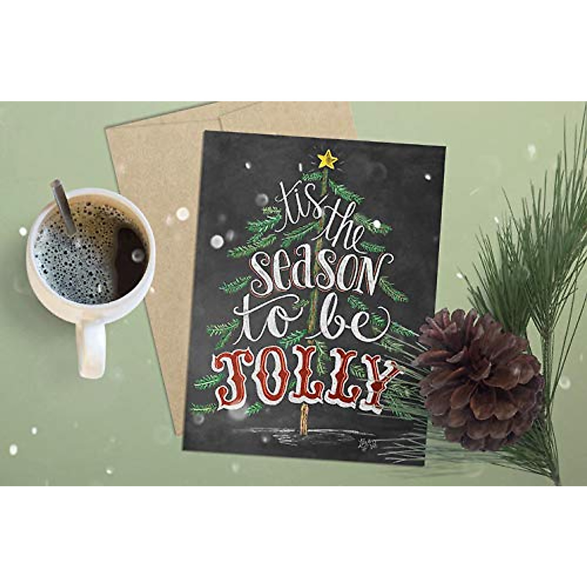 Note Card Cafe A7 7.25 x 5.25 in Blank Brown Kraft Envelopes | 100 Pack | Sealable, Square Flap | Perfect for Invitations, Greeting Cards, Baby Showers, Weddings, Mailing, Crafts | Printable