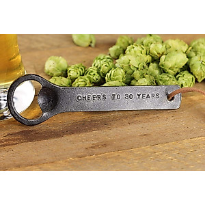 Personalized Hand Forged Bottle Opener