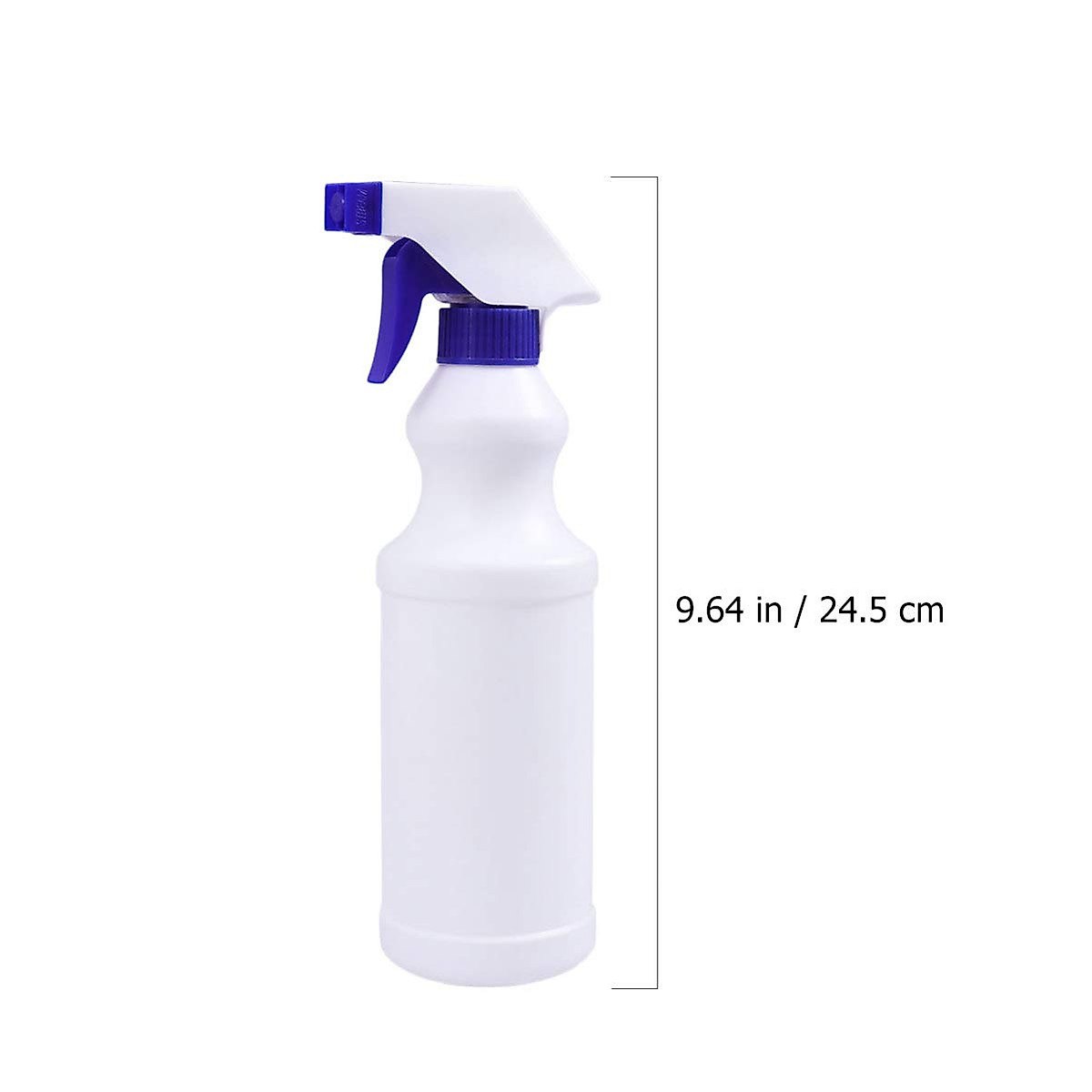 4pcs 500ml 16oz Plastic Spray Bottle Heavy Duty Empty Spraying Bottles Sprayer Cleaning Solutions Mist Water Bottles Industrial Laboratory Spray Bottles