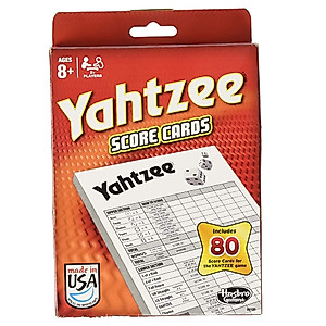 Yahtzee Board Games Bundled with Yahtzee Score Pads