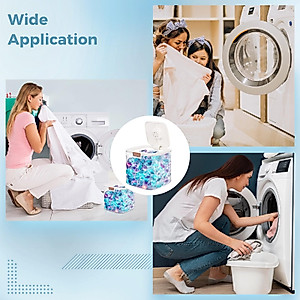 OMISTAR Laundry Pods Container, Laundry Detergent Organizer,Laundry Case with Pop-Up Lid Design, Laundry Room Storage Container Great For Dishwasher Pods