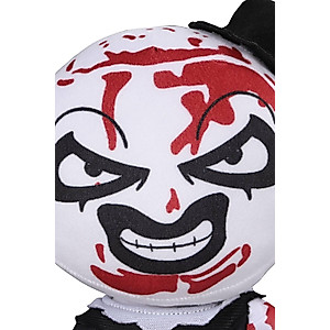 Feeriay Art Clown Plush Toy Soft Bloody Killer Art Clown Stuffed Plushie Pillow Doll for Kids Adults