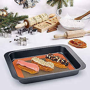 MMmat Silicone Baking Mats for Quarter Sheet - Best German Silicone - Set of 2