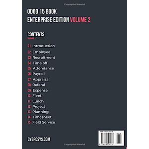 Odoo 15 Enterprise Book - Volume 2