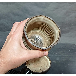 Cutlery holder, Ceramic silverware container, Kitchen cutlery organizer, Cutlery caddy, Pottery Utensil carrier, Table top utensil dish,