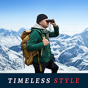 Premium Wear Beanie Hat | Fashion Skully Cap for Men & Women with Soft Acrylic Poly Fabric | Black