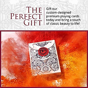 Medieval Playing Cards - Professional Poker Cards in Period-Authentic Middle Ages Designs - Black Edition - Great for Magic, Cardistry, Gameplay - Deck of Cards for Kids & Adults Free Card Game E-book