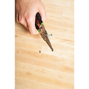 Greenlee 1955-SS Stainless Steel Wire Stripper for 10-18 AWG Solid and 12-20 AWG Stranded, Heavy-Duty Stripper, Cutter, and Crimper Tool