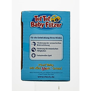 VTech Baby 80-187764 TUT Speedster Rubbish Truck and 2 Wheelie Bins Green