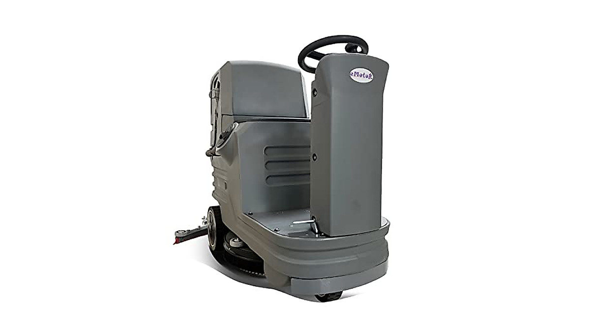 Emotor Ride-on Floor Scrubber: Automatic & Efficient Cleaning
