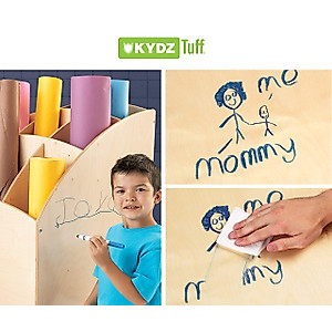 Jonti-Craft 37480JC Literacy Couch, Red