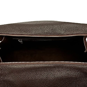 Aquatalia Park Mixed Tote Handbags Two leather handles, Zipper closure, Leather, Microfiber interior