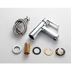 Kitchen Taps Brass Widespread Bathroom Basin Faucet Waterfall Bath Sink Mixer Tap Washbasin Faucet Hot and Cold Water Taps Tap