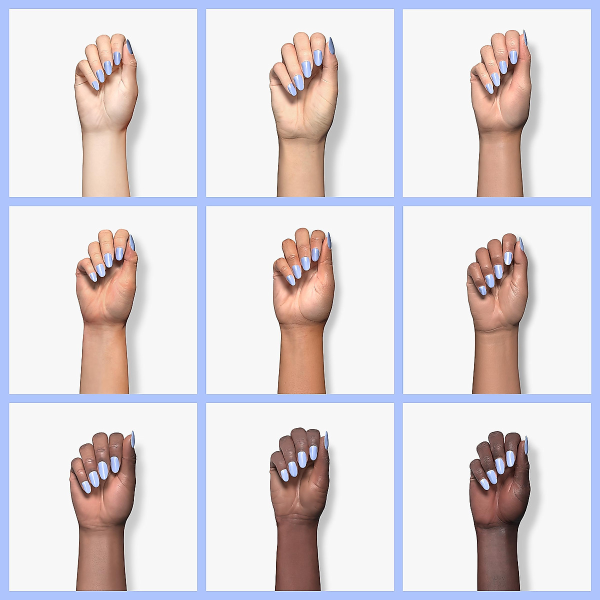 wet n wild Fast Dry AF Nail Polish Color, Baby Blue Sin-derella | Quick Drying - 40 Seconds | Long Lasting - 5 Days, Shine