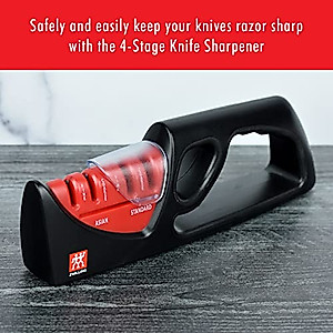 ZWILLING J.A. Henckels 4-Stage Pull Through Knife Sharpener