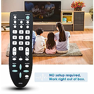 Universal Replacement GXCC Remote Control for Sanyo LCD LED TV GXFA DP26640 DP32640 DP19649 DP19648 DP46812 DP42841 DP50843 DP50842