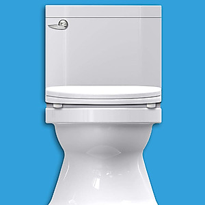 In My Bathroom | Bumpy Bumpers Toilet Seat Spacers (Sanitary Toilet, Strong Adhesive, Universal Fit, 4 Pack)